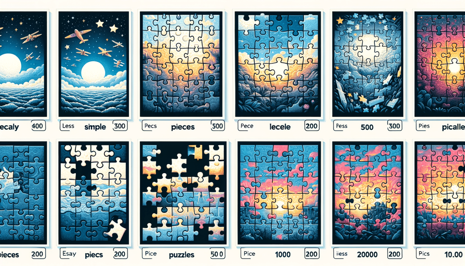 Picking the Perfect Puzzle: Difficulty Levels Explained - Jigsaw Game